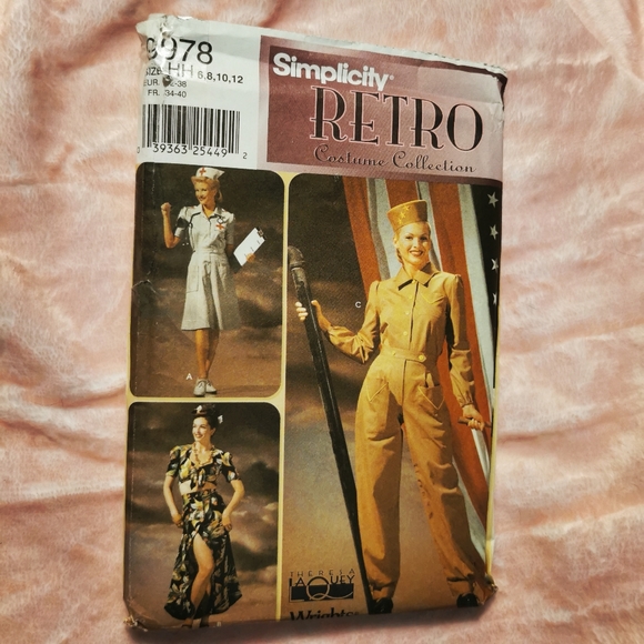 Simplicity | Office | Rare Simplicity 9978 Retro 4s Costume Sewing ...